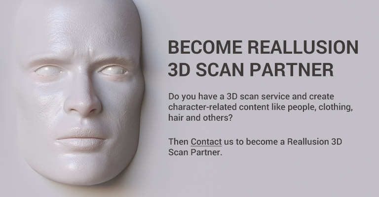 Animated Avatar from 3D Scan Model | Character Creator
